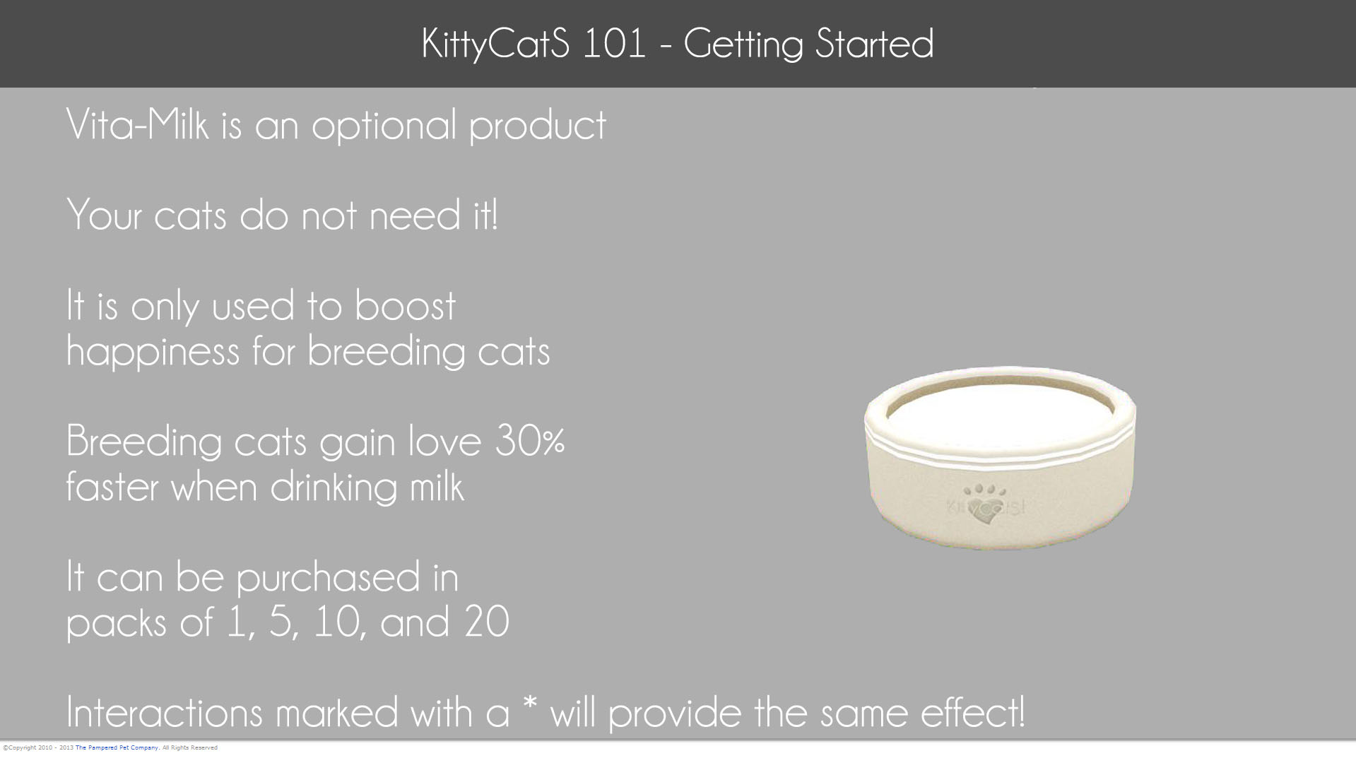 Getting Started With KittyCatS